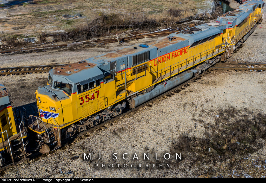 UP 3547 | EMD SD9043MAC | CN Memphis Subdivision